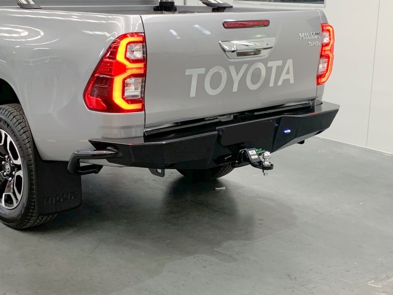 Toyota Hilux Rear Protection Tow Bar - IRONMAN 4X4