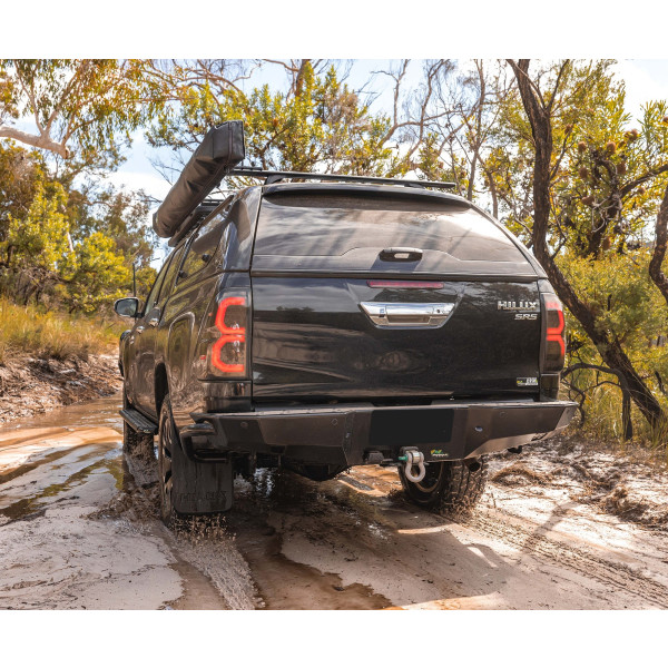 Toyota Hilux Rear Protection Tow Bar - IRONMAN 4X4